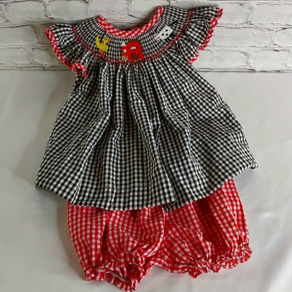 EVERLASTING HEIRLOOM | Dresses | Everlasting Heirloom Smocked Gingham ...